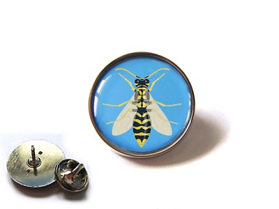 WASP LAPEL PIN BADGE WASPS INSECT TIE TACK CLIP GIFT | eBay UK