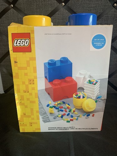 Lego Multi-Pack Large Storage Brick 4015 Set Of 4 | eBay