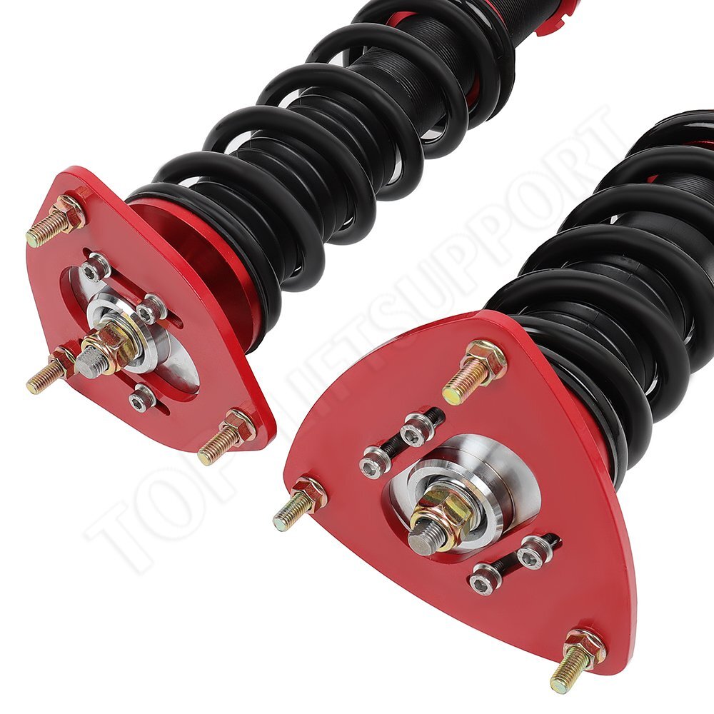 Red Coilovers Fits 2002-07 Impreza WRX GDA Struts Struts Springs Kits ...