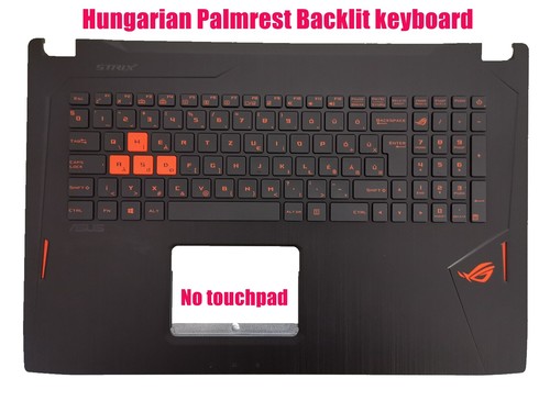 Hungarian Palmrest Backlit keyboard for Asus GL702V GL702VM GL702VS ...