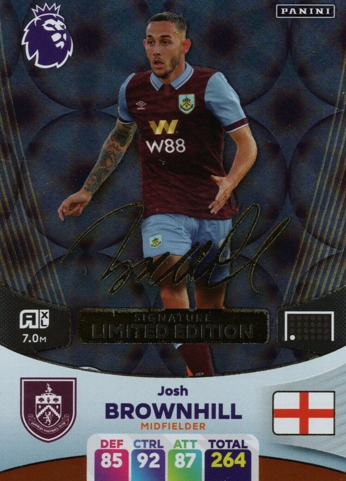 Panini Premier League Adrenalyn 2024 23 24 Limited Legend Golden Baller ...