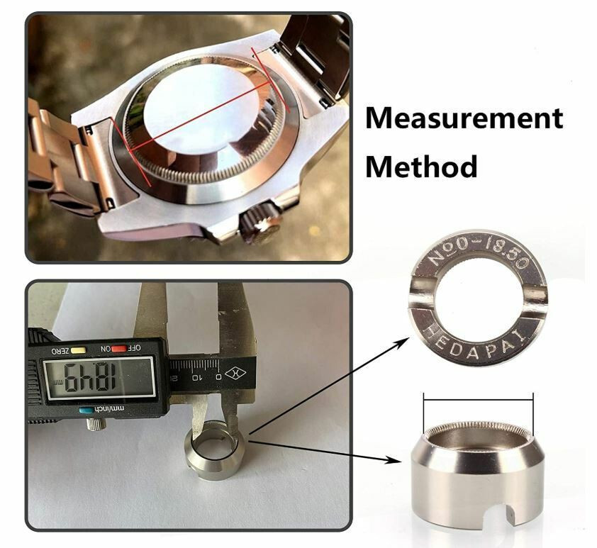 NEW Pro Back Case Opener Cover Remover for Rolex & Tudor Watch Repair ...