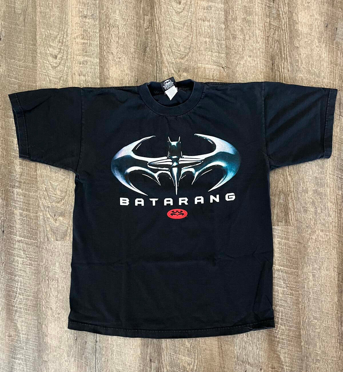 Batman and Robin vintage 1997 movie Batarang t-shirt … - Gem