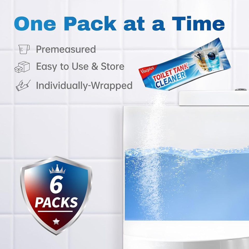 Toilet Tank Cleaner, 6 Pack, Automatic Toilet Descaler, Toilet Mold ...