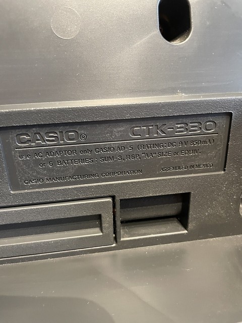 Casio Ctk-401 Keyboard Synthesizer 49 Keys 100 Sounds & Rhythms With AC ...