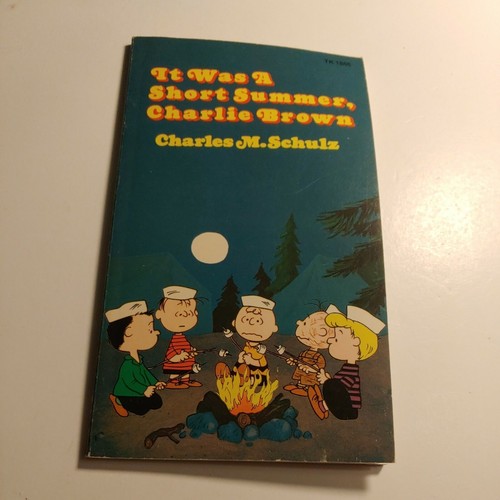 1974 It Was A Short Summer Charlie Brown Charles Schulz Scholastic 4th ...