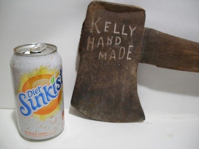 Vtg/Antique KELLY HAND MADE SINGLE BIT AXE | eBay