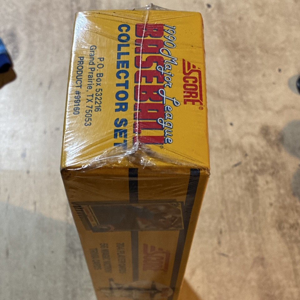 Score 1990 Major League Baseball Collector Set 704 Cards Magic Motion ...