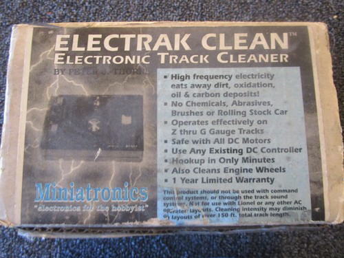 Electrak Clean (Electronic Track Cleaner) by Miniatronics | eBay