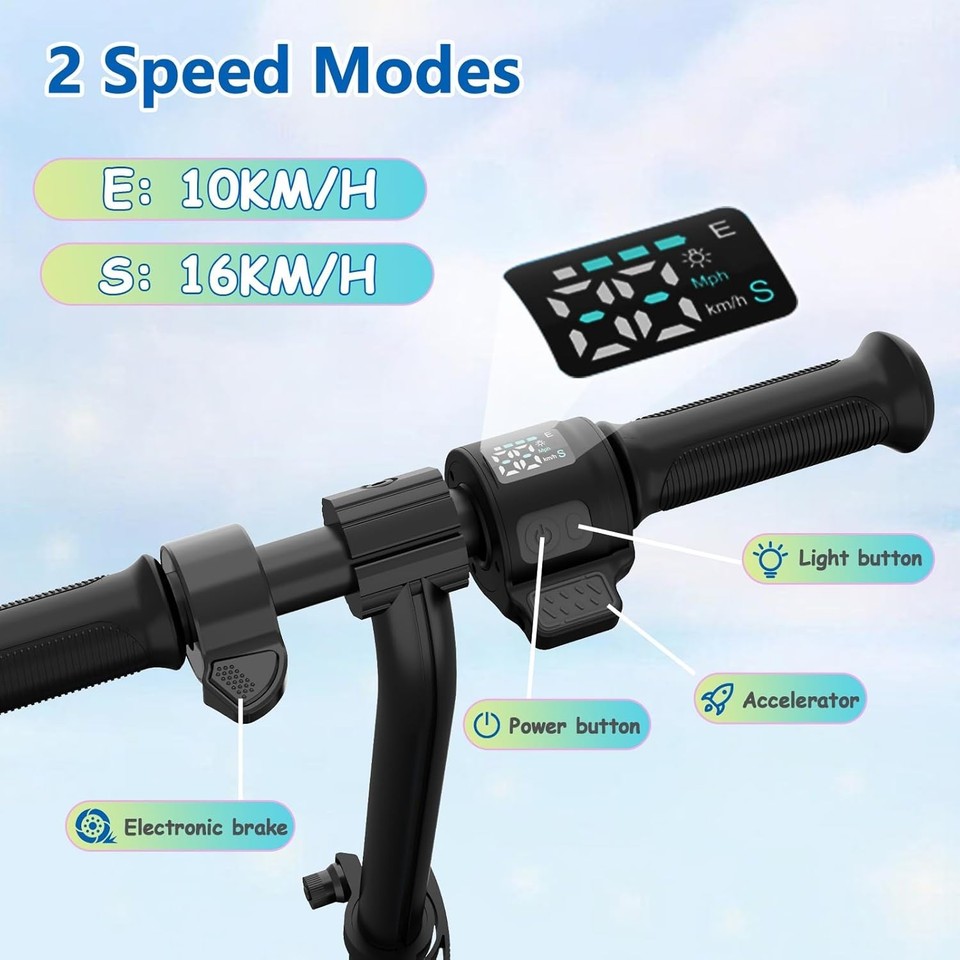 【SALE】]RCB R11 Electric Scooter LED Display Kids E Scooter for Age 6-12 ...