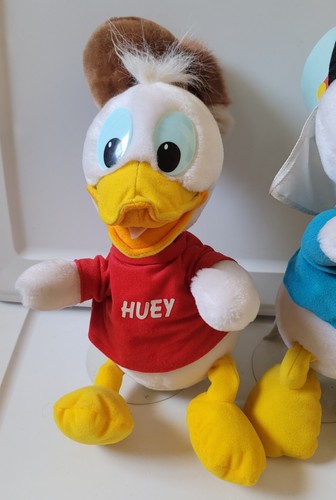 Duck Tales Huey, Dewey Louie Plush 12" Stuffed Animals Toy Vintage 1986 ...