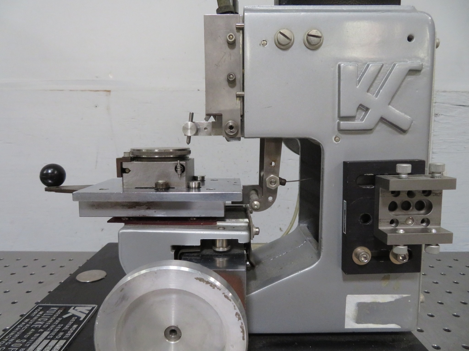 C187598 K&S model 750 Series D Diamond Wafer Scriber w/ 45mm 1.77 ...