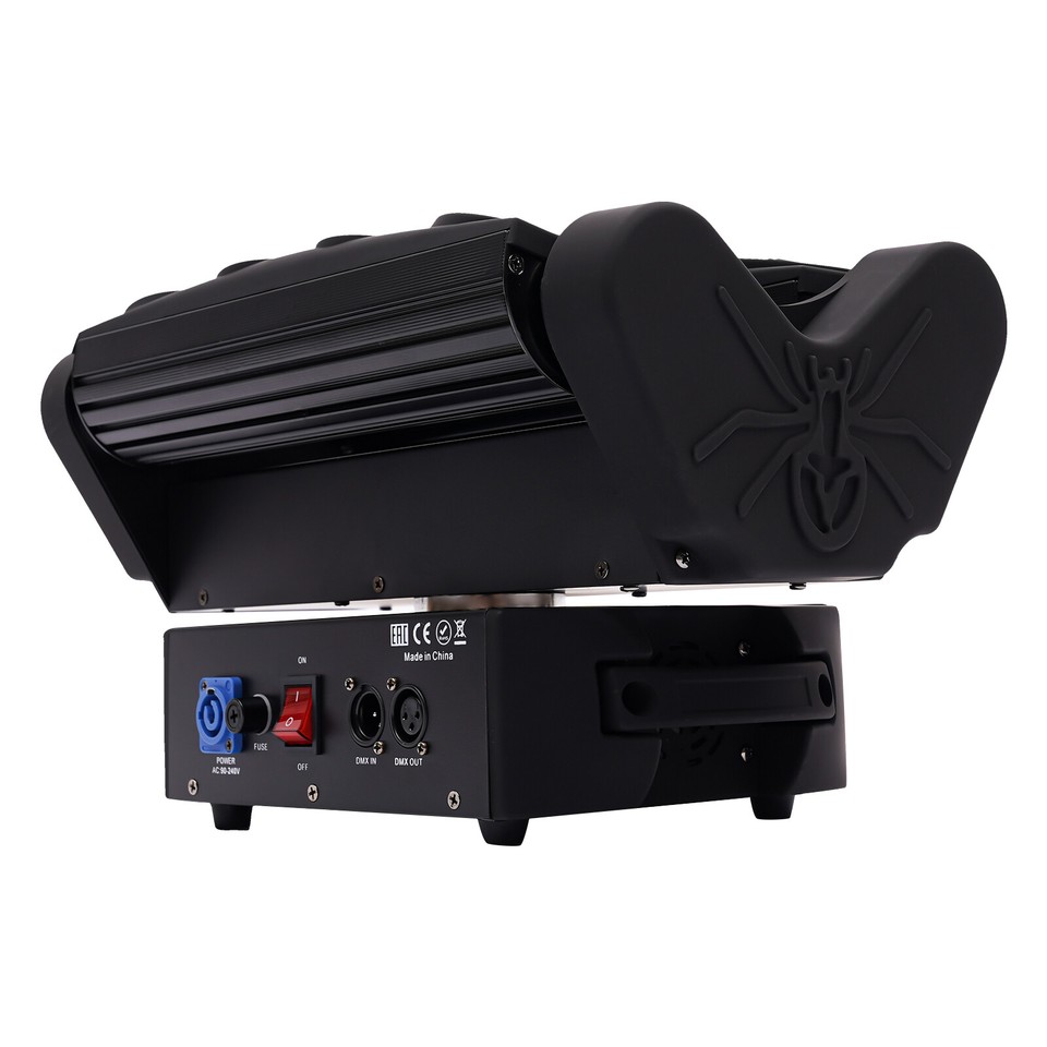 8 Eyes Stage Moving Head Beam Light DMX RGB Spider Laser DJ Party ...