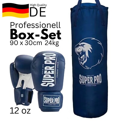 Boxsack Super Pro Boxing Set Blau | eBay