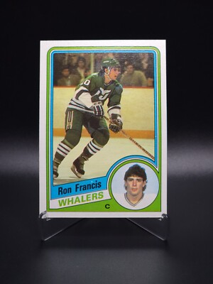 Ron Francis 1984 Topps Hockey Base Card #54 Hartford Whalers Near Mint ...