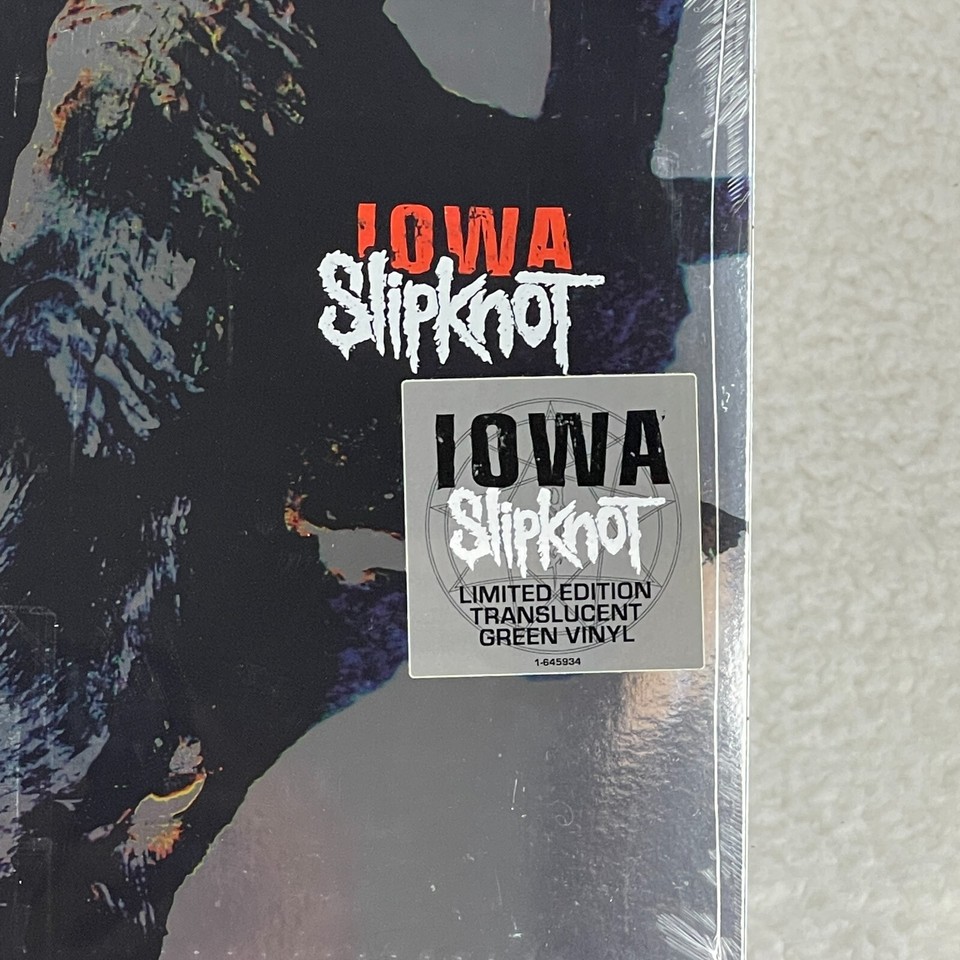 Slipknot - Iowa [New Vinyl LP] Coke Bottle Green , Clear Vinyl Record ...