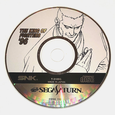 Sega Saturn The King of Fighters 96 1996 SNK disc only Japan version ...