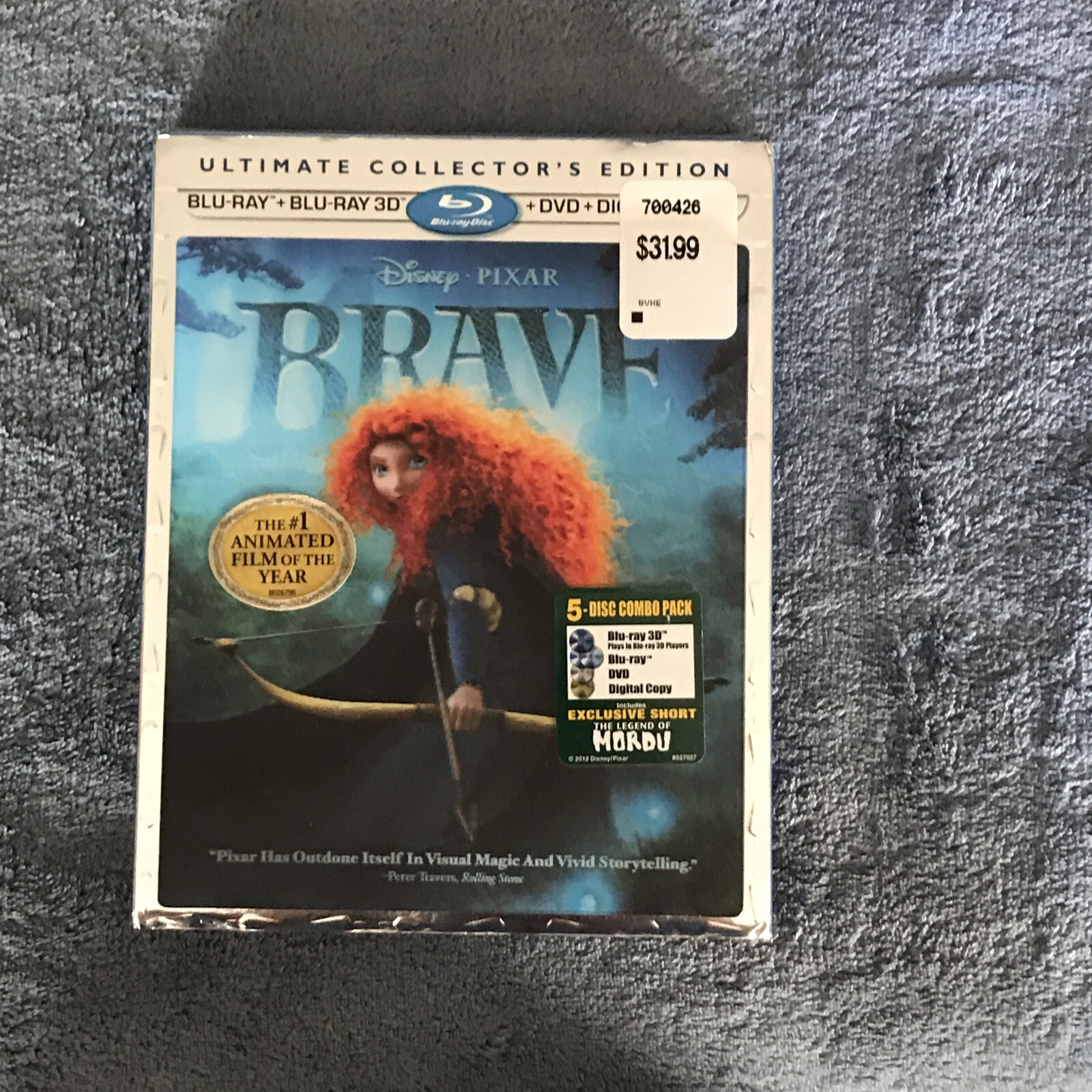 Brave (Blu-ray/DVD, 2012, 5-Disc Set, Ultimate Collectors Edition ...