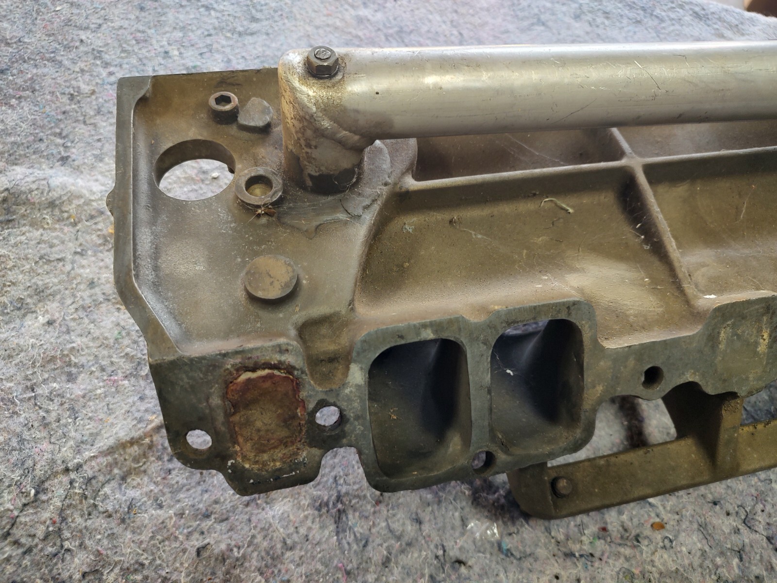 Crager Magnesium Blower Intake Big Block Chevrolet 396-454 Square Port ...