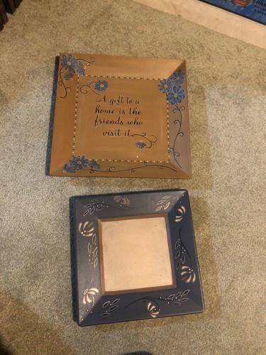 hearthside collection Friendship decorative platter set Karen Schwarz ...