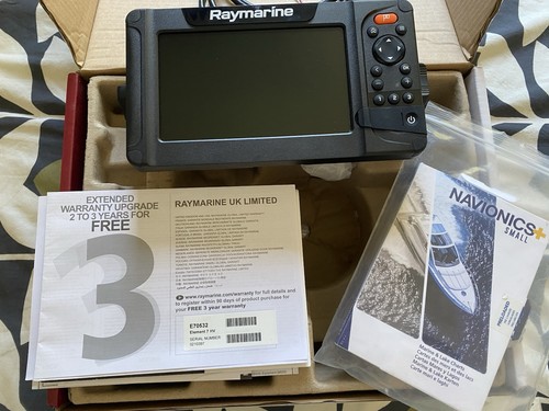 Raymarine Element 7 HV GPS, Chart plotter And Fish Finder | eBay UK