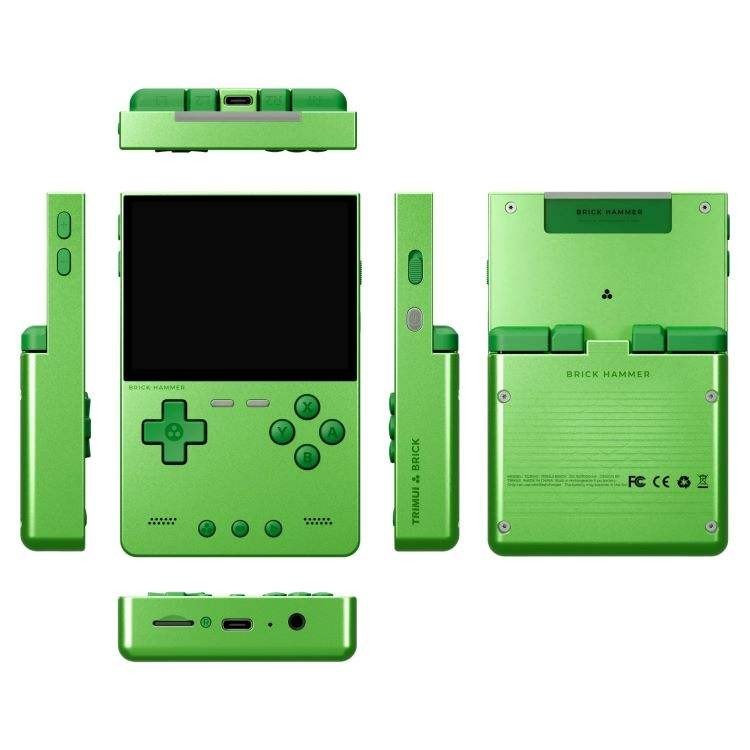Trimui Brick Hammer Handheld Game Console CNC Metal Body 64gb 10'000 ...