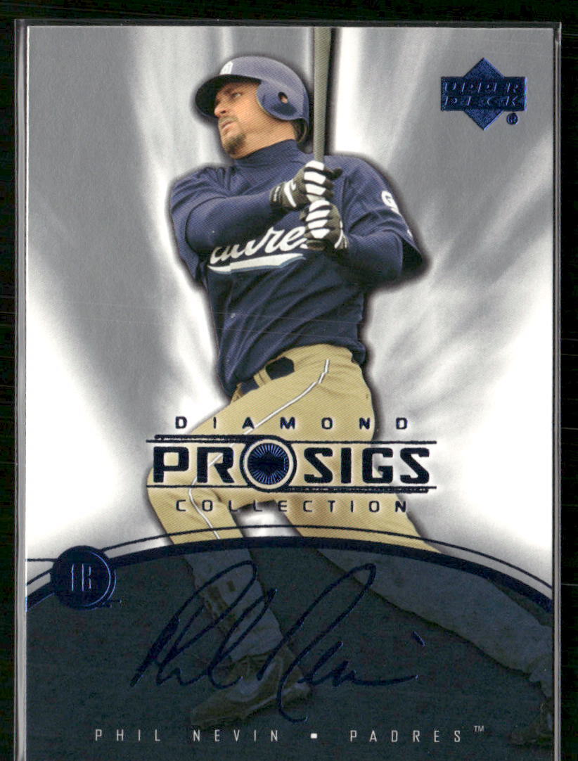 2004 Upper Deck Diamond Collection Pro Sigs #73 Phil Nevin | eBay