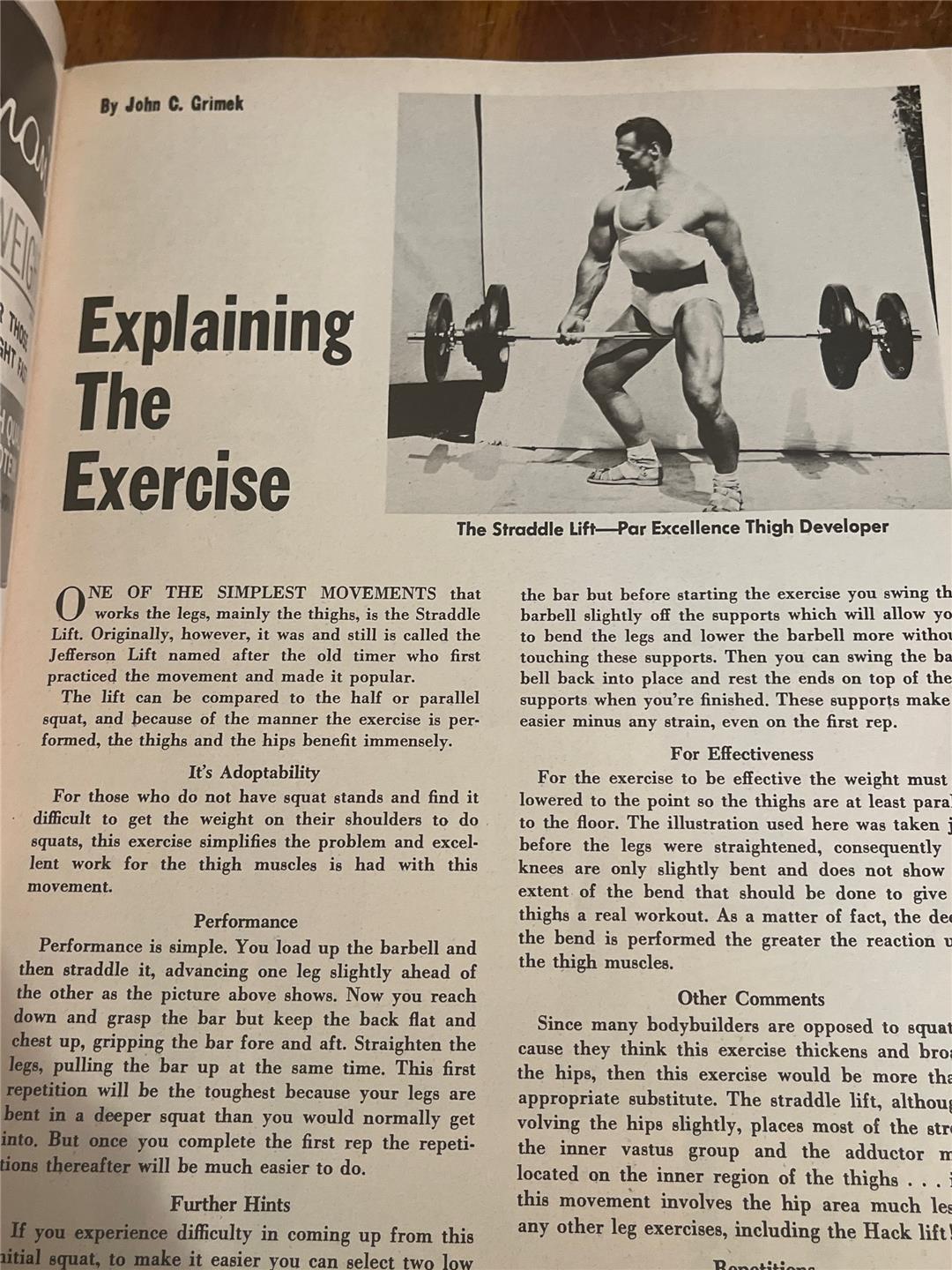 MUSCULAR DEVELOPMENT bodybuilding muscle magazine JOHN DECOLA 12-68 | eBay