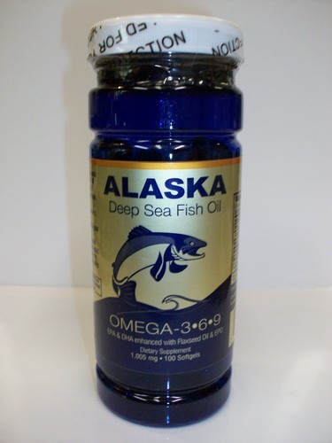 Alaska Deep Sea Fish Oil Omega-3-6-9 1,000mg 100 Softgels | eBay