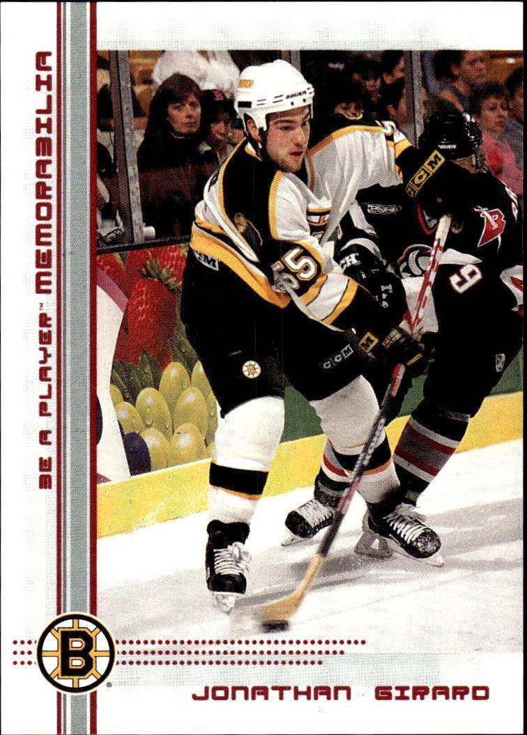 2000-01 In the Game Be A Player Memorabilia - Jonathan Girard #177 Ruby /200 for sale online | eBay