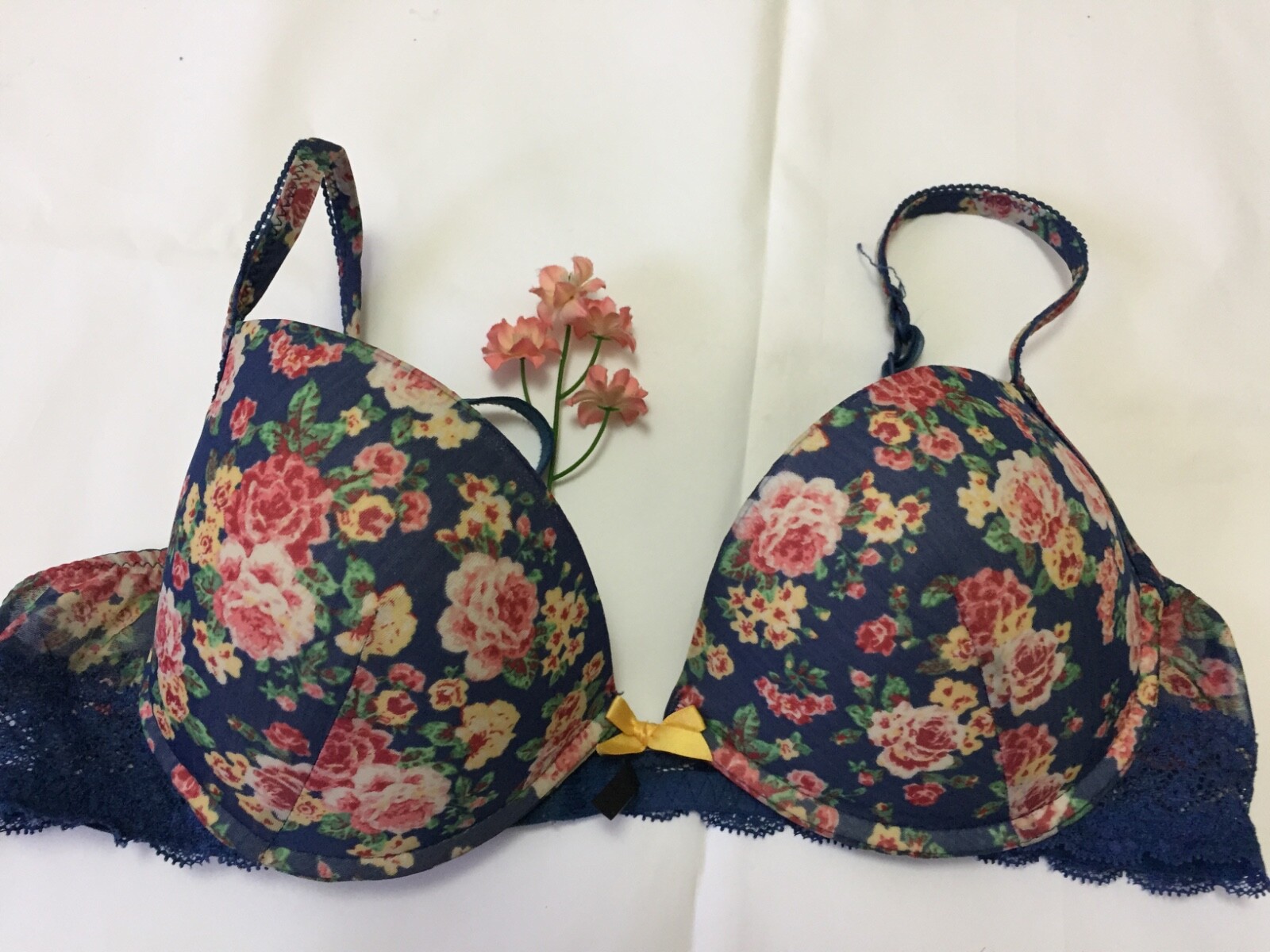 TEZENIS Bra size it 5c us 38ceu 85c padded underwired Multicolor | eBay