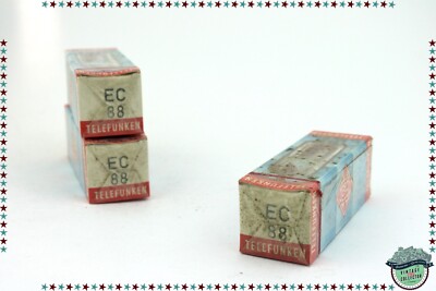 EC88, Telefunken label, Vacuum Tube, lampe Röhre Valve Lampa. NOS, NIB ...