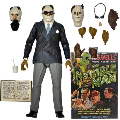 NECA Universal Monsters Ultimate Invisible Man 7" Action Figure ...