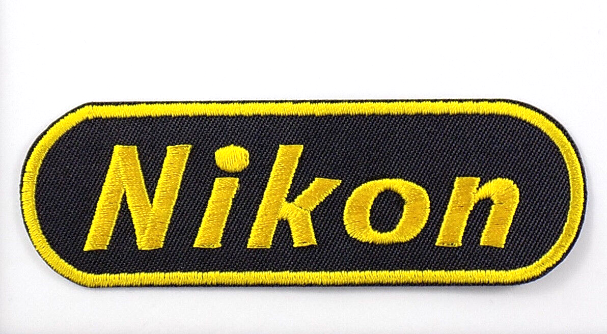 NIKON EMBROIDERED PATCH IRON/SEW ON 3-7/8" x 1-1/4" COOLPIX SPORT ...