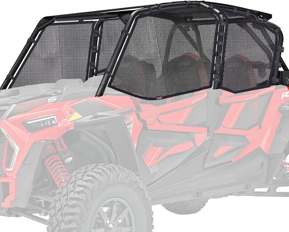 UTV 1000 Window Mesh Nets Door Nets for Polaris RZR XP 1000 4 Door 2014 ...