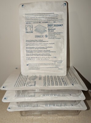 Corning Falcon Tissue Culture Plate 24 Well 353047 Lot Of 4 | eBay