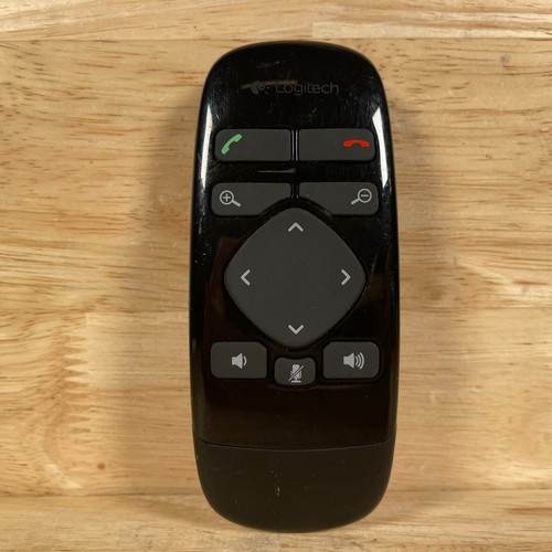 Logitech R-I0001 Black Wireless Remote Control For Logitech BCC950 ...