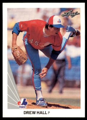 1990 Leaf Drew Hall Montreal Expos #423 | eBay