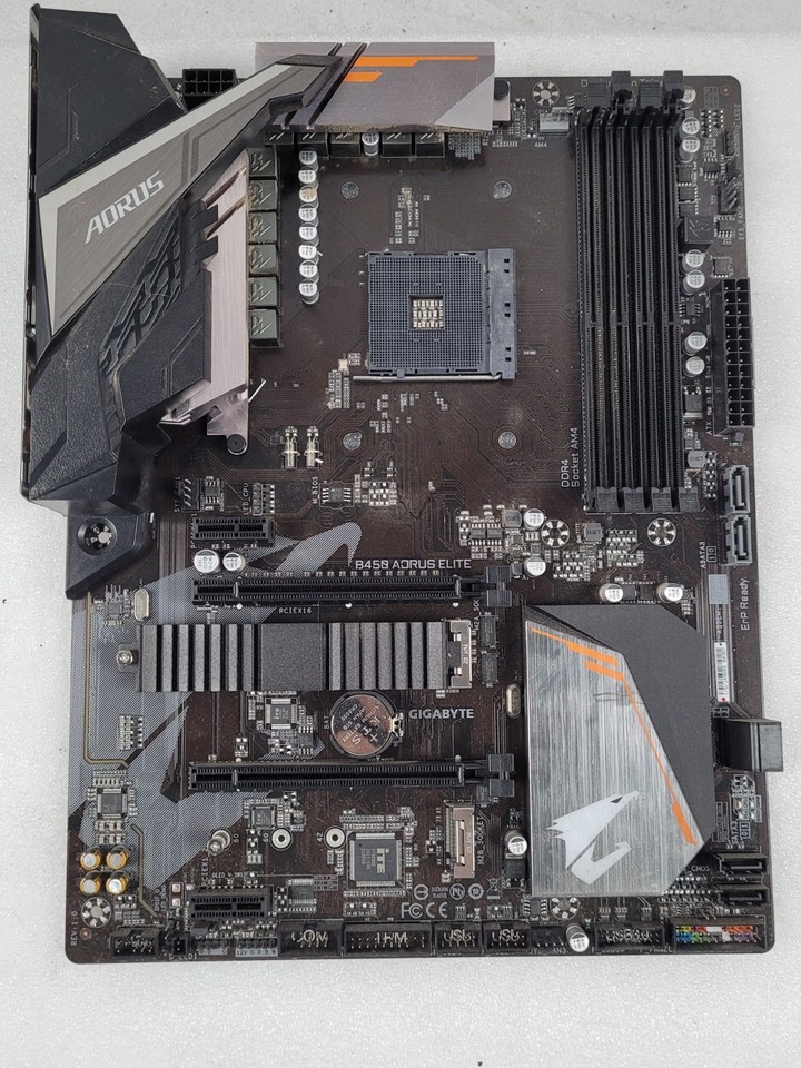 GIGABYTE B450 AORUS Elite Socket AM4 ATX Motherboard | eBay