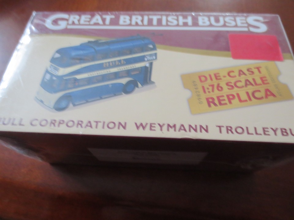 Atlas Editions 1/76 Scale 4 655 128 - Weymann Trolleybus - Hull ...