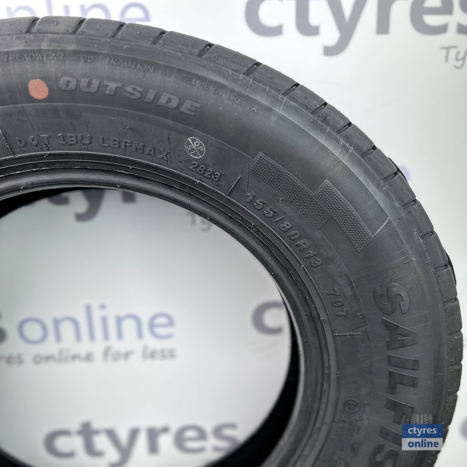 2X New 155 80 13 Nereus NS601 79T 155/80R13 1558013 *B WET GRIP* (2 ...