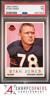 1959 TOPPS #96 STAN JONES BEARS HOF PSA 7 | eBay