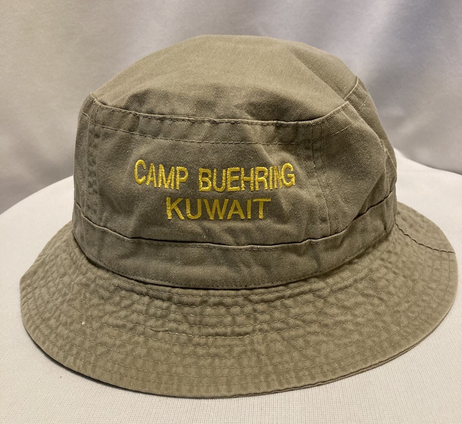 US Army Bucket Hat Camp Buehring Hat Cap L XL Militar… - Gem