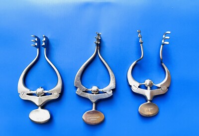 Set of 3 Codman Self Retaining Jansen Retractors Orthopedic | eBay