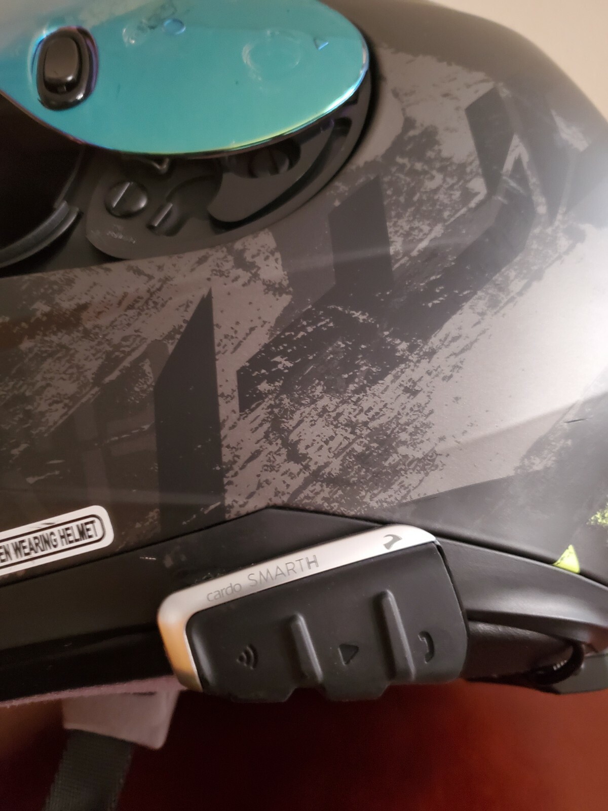 HJC CL-17 Full Face Motorcycle Helmet - with Cardo Smart H | eBay