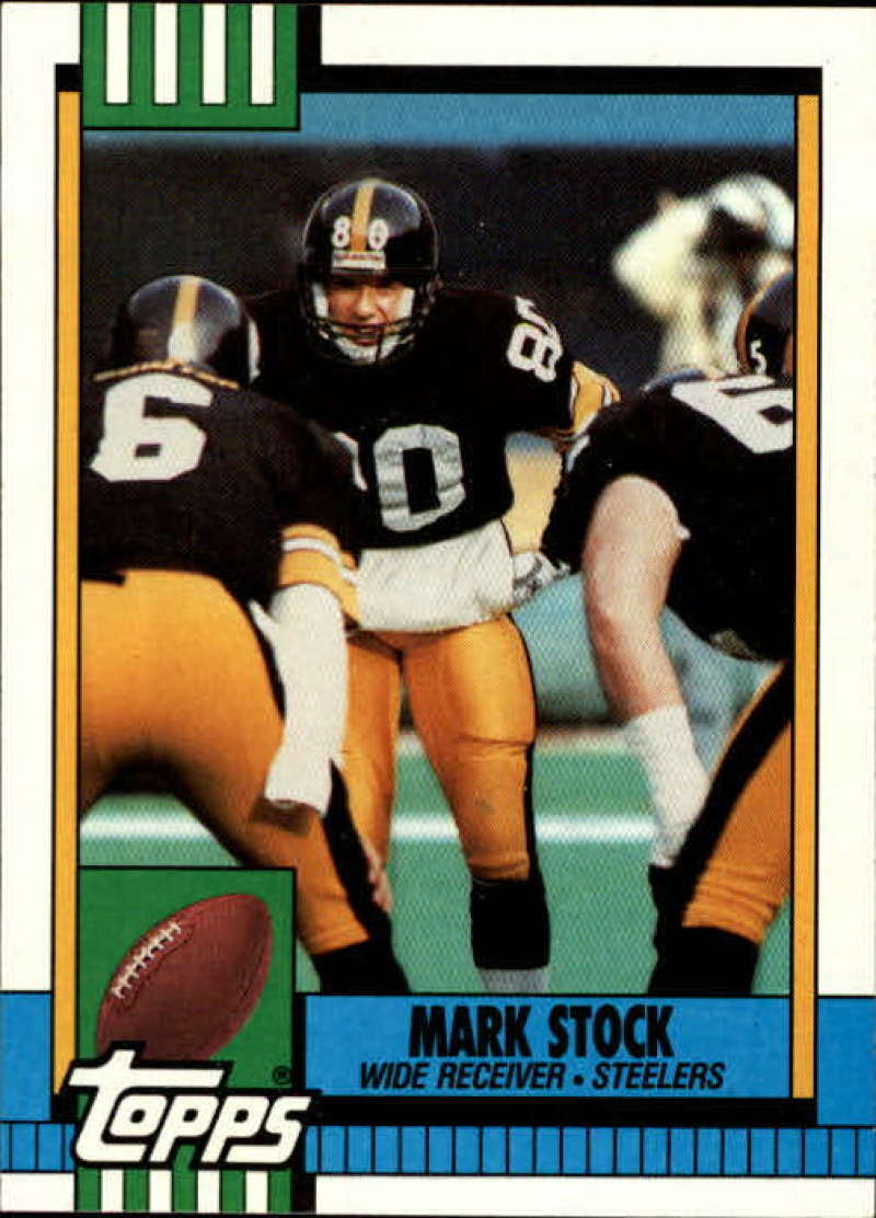 1990 Topps #192 Mark Stock Steelers | eBay