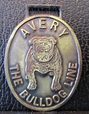 AVERY Bulldog Line Watch Fob Early Day Gas Engine & Tractor Association ...