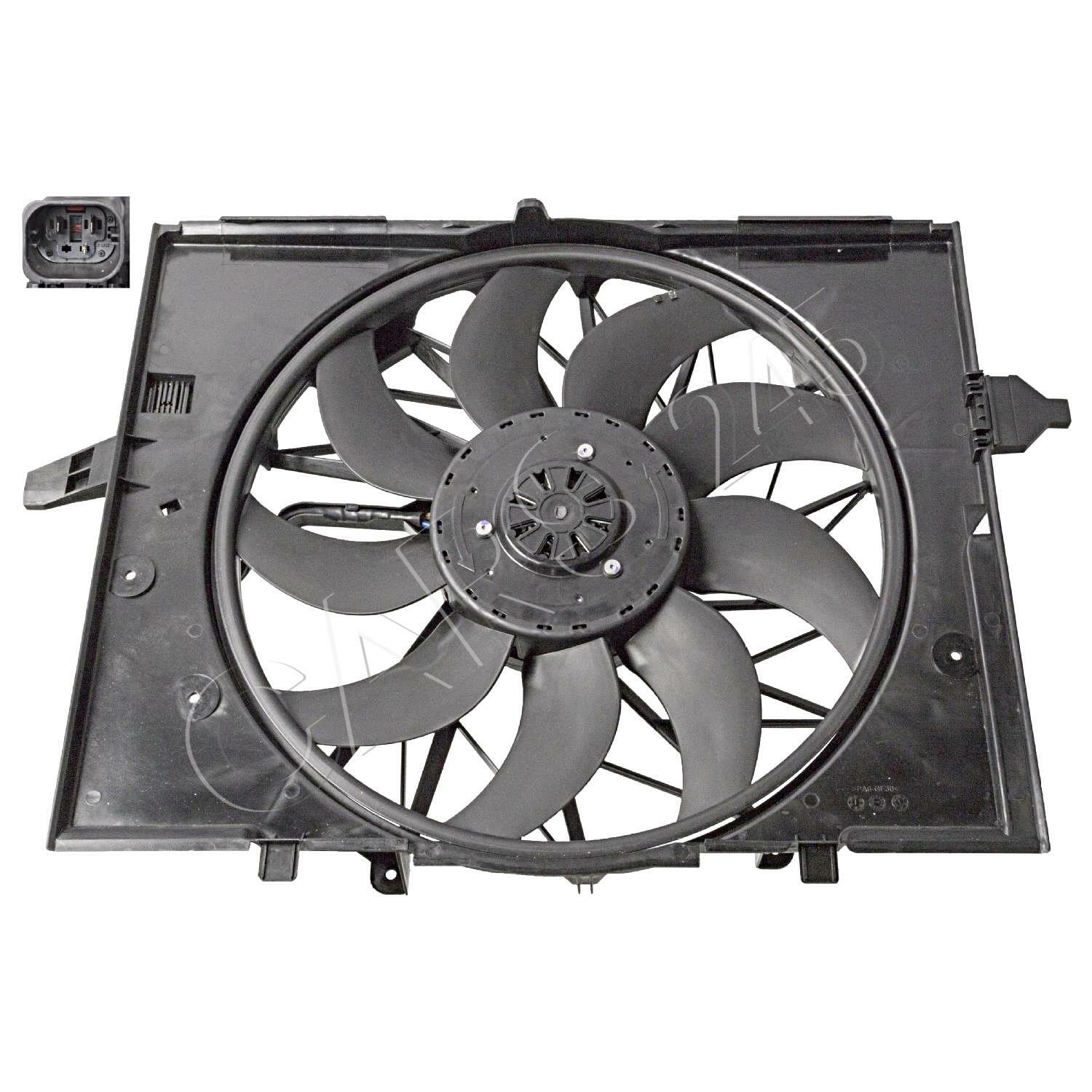 FEBI Radiator Fan For BMW E60 E61 E63 E64 E65 E66 E67 17427543282 | eBay