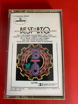 Backman - Turner Overdrive - Best of BTO (So Far) (Audio Cassette) | eBay