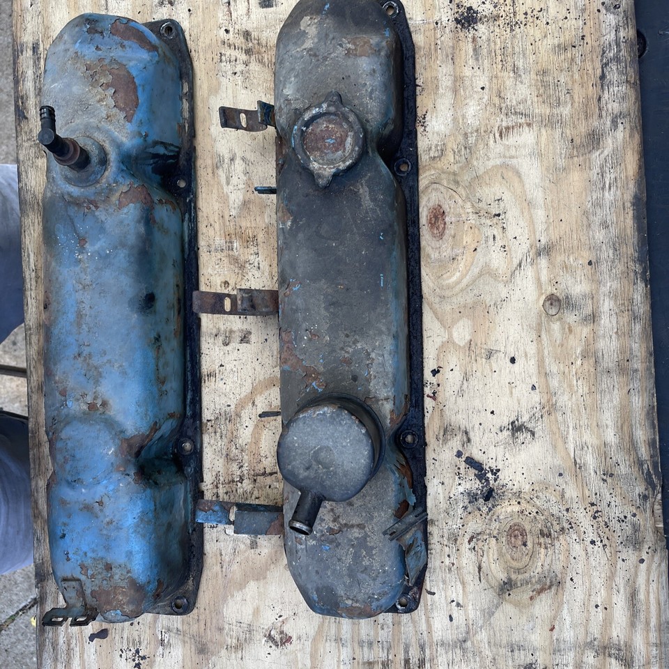 OEM Original 1973 400-440 Big Block Mopar Valve Covers Chrysler Dodge ...